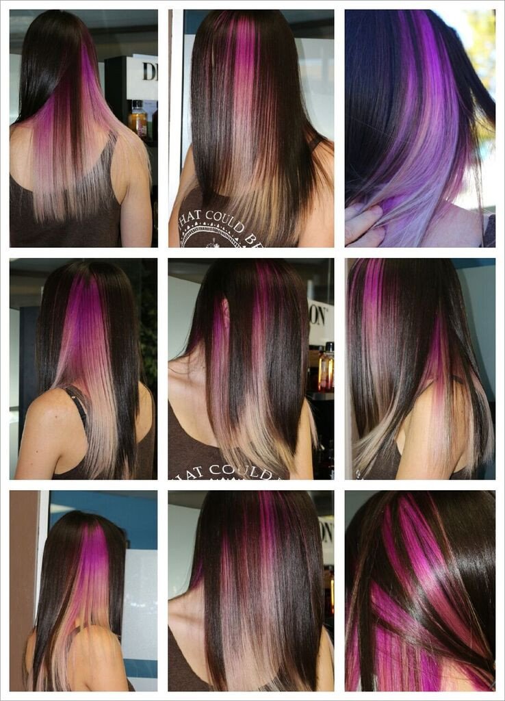 Dikson Cold Series Color Melting technique with beautiful result ...